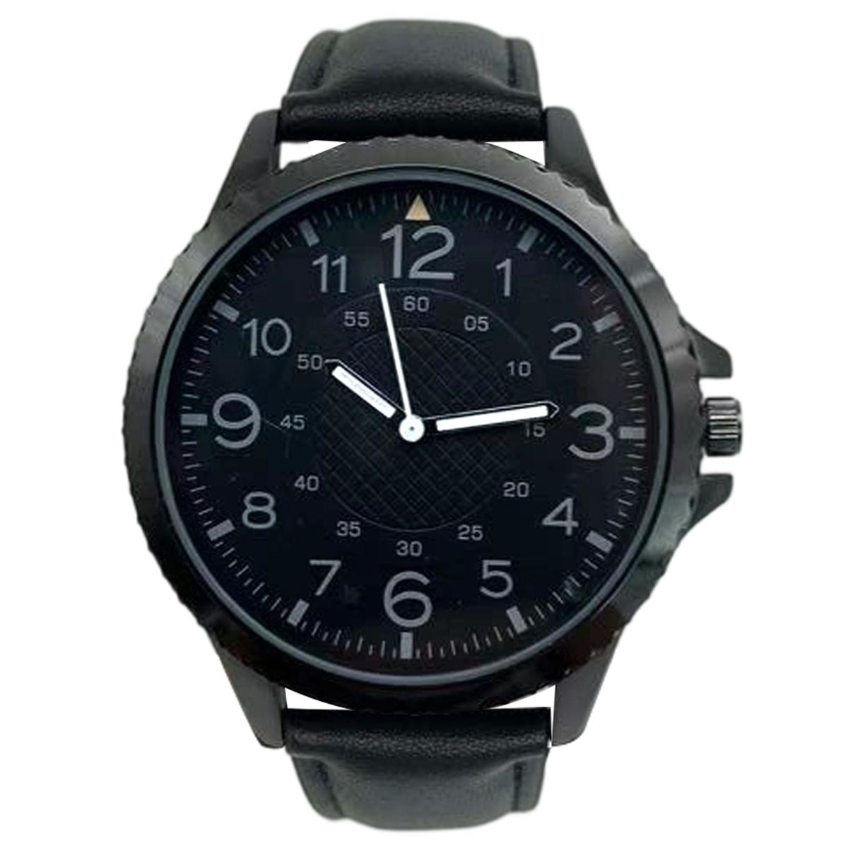 Click here for Mens Black Easy-Read Dial Quartz Watch - MWPU05BV prices