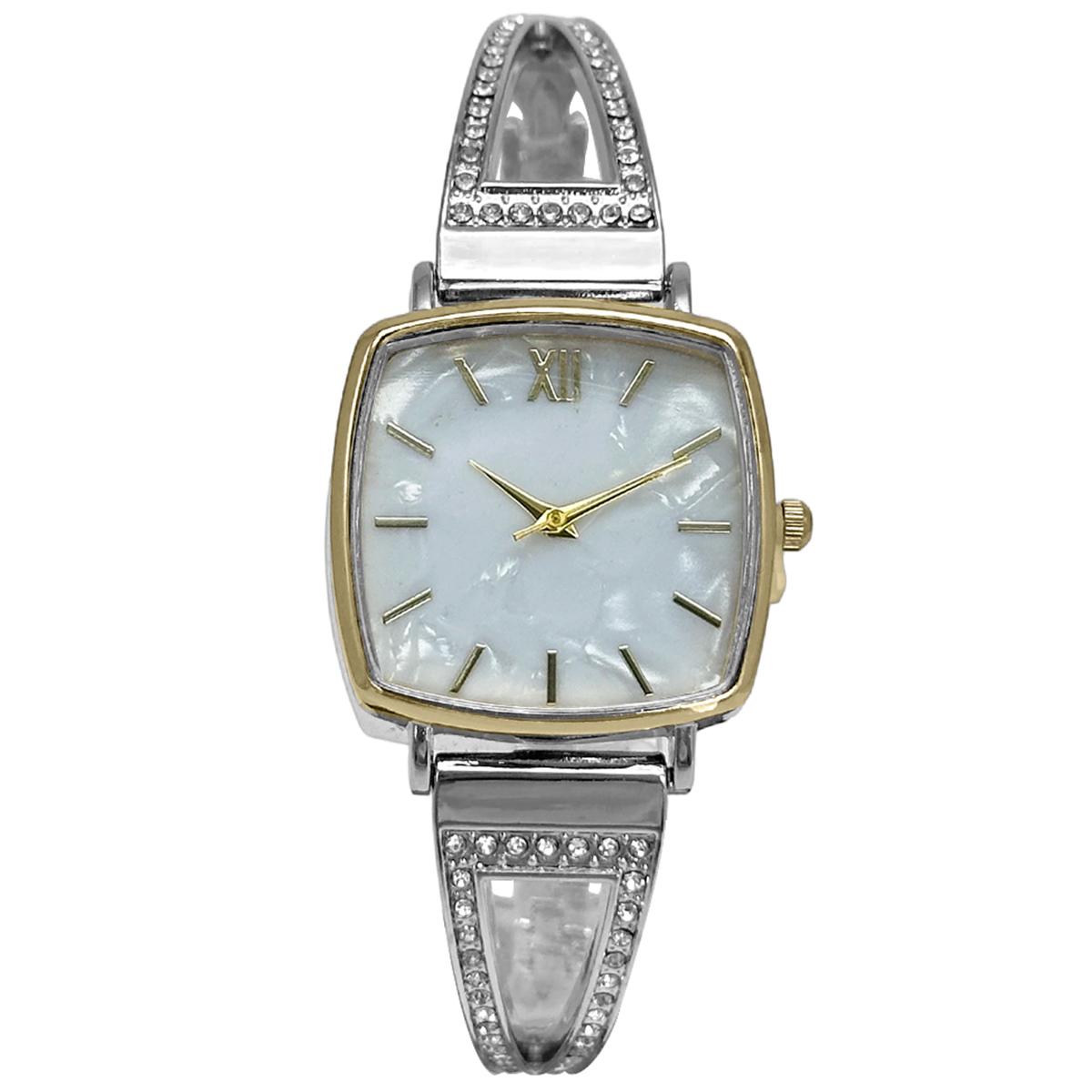 Click here for Womens Two-Tone Mother of Pearl Dial Gold Watch -... prices