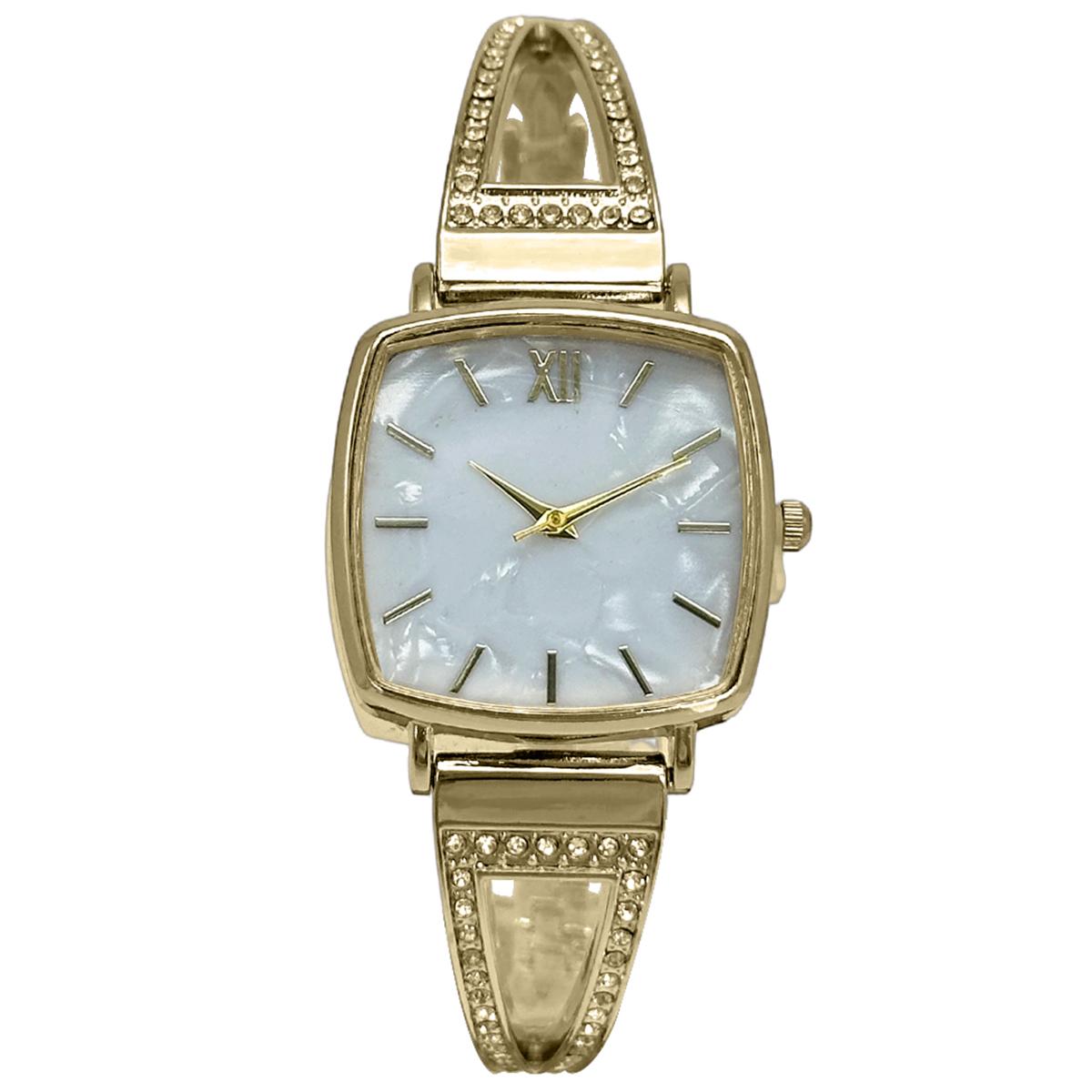Click here for Womens Gold Mother of Pearl Quartz Watch - LWBN12B... prices