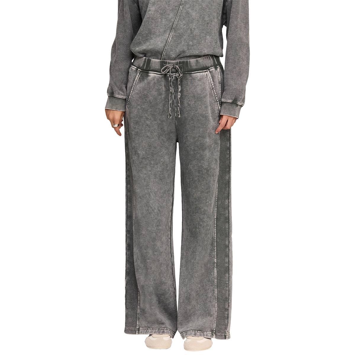 Click here for Womens CITY BLUES Drawstring Waist Denim Like Swea... prices