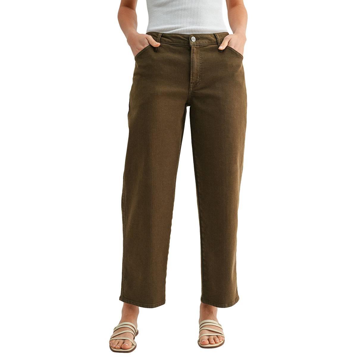 Click here for Womens CITY BLUES Relaxed Olive Boyfriend Jeans prices