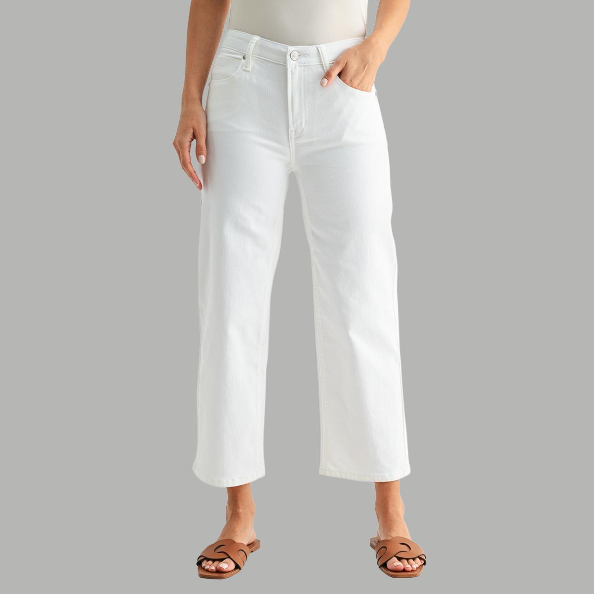 Click here for Womens CITY BLUES Dover Cropped Straight Leg Jeans prices