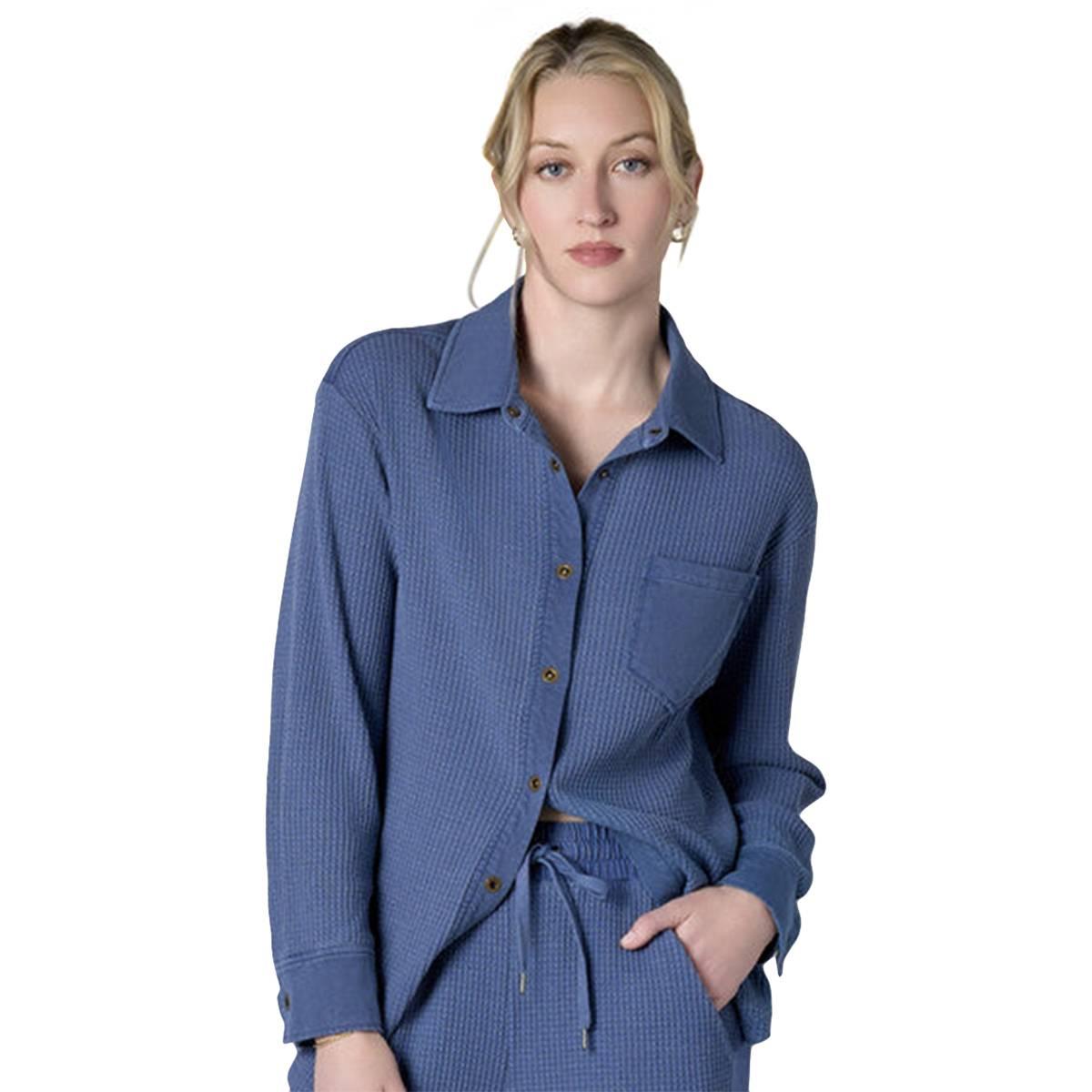 Click here for Womens CITY BLUES Camden Long Sleeve Button Down prices