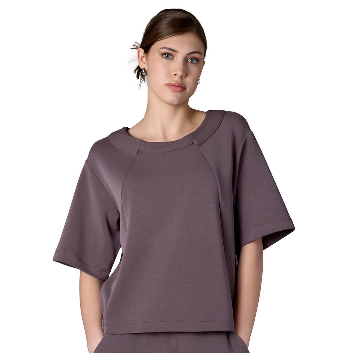 Click here for Womens CITY BLUES Elbow Sleeve Crew Neck Tee prices