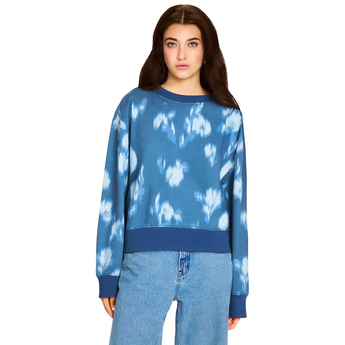 Click here for Womens CITY BLUES Long Sleeve Abstract Classic Swe... prices