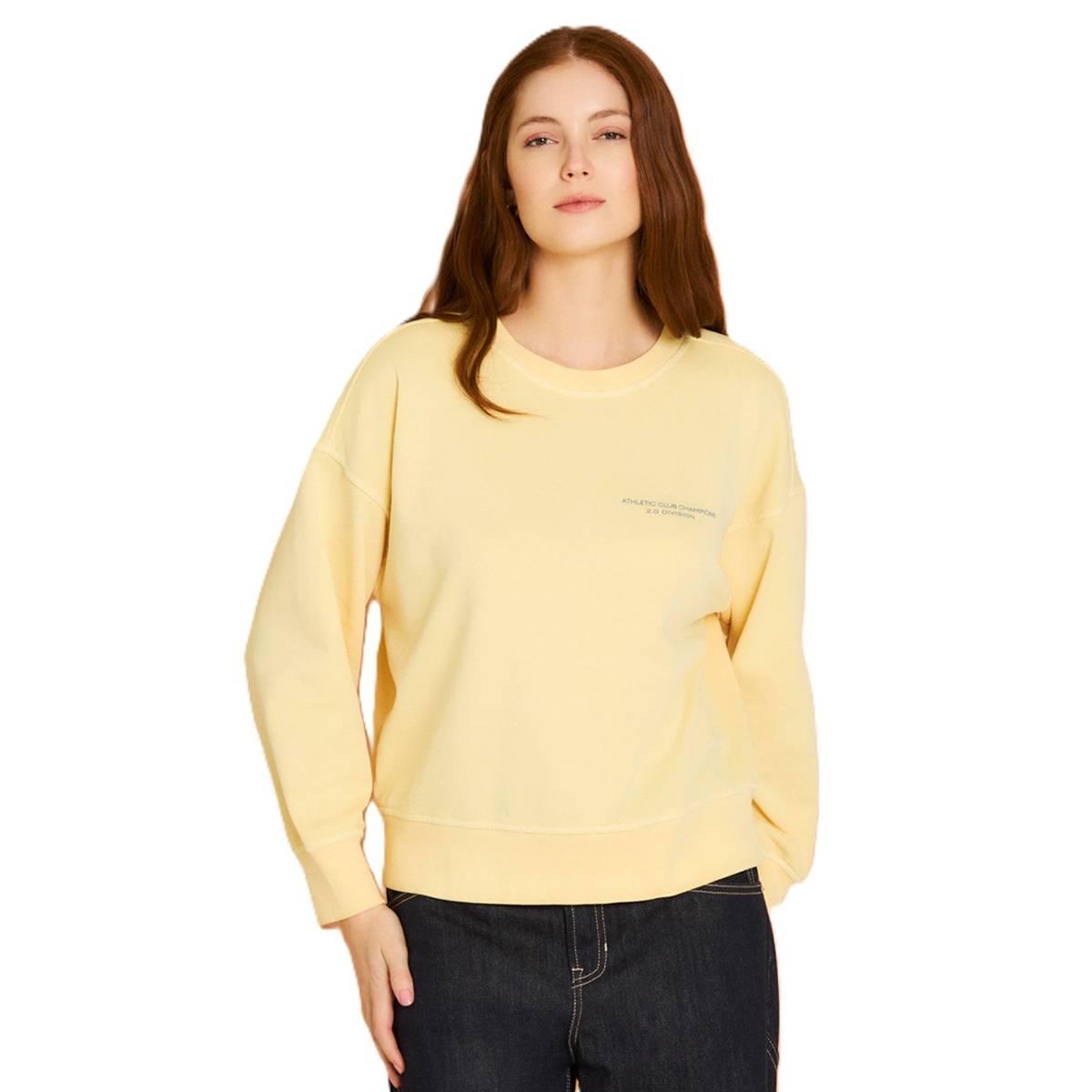 Click here for Womens CITY BLUES Long Sleeve Classic Graphic Swea... prices