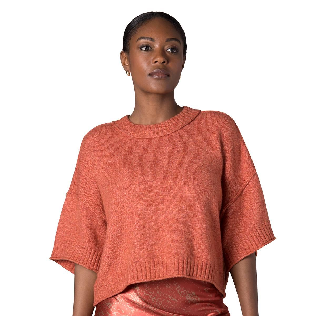 Click here for Womens CITY BLUES Broome Elbow Sleeve Crop Sweater prices