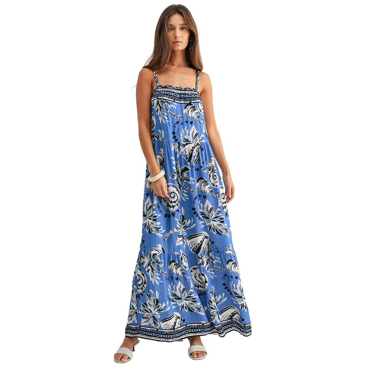 Click here for Womens CITY BLUES Braided Neck Coastal Maxi Dress prices