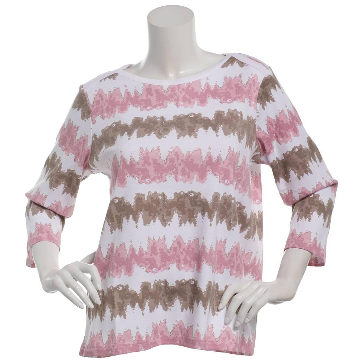 Click here for Womens Hasting & Smith 3/4 Sleeve Abstract Envelop... prices