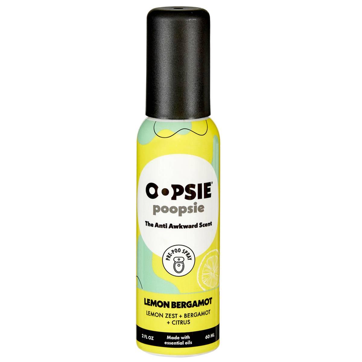 Click here for Oopsie Poopsie Lemon Bergamot Odor Spray prices