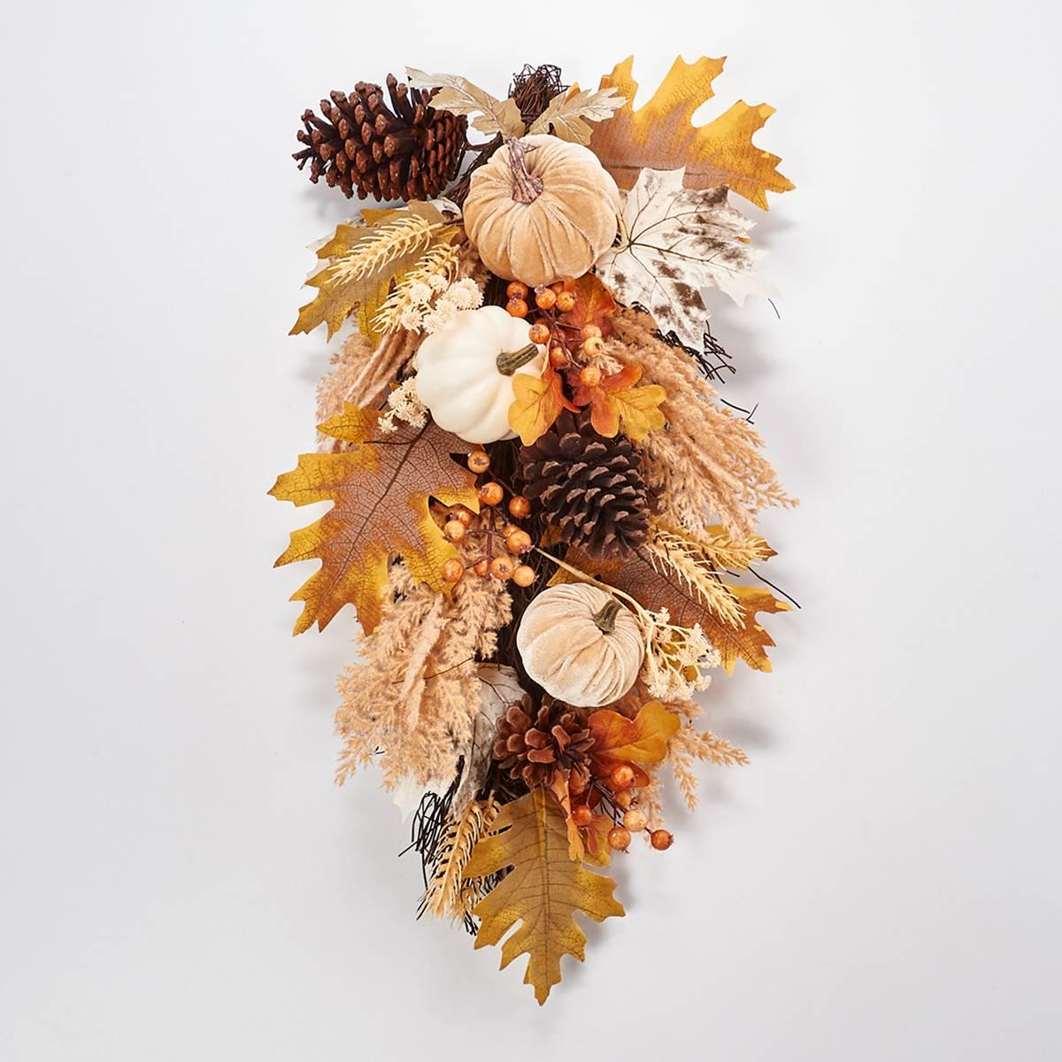 Click here for White Velvet Pumpkin Teardrop prices