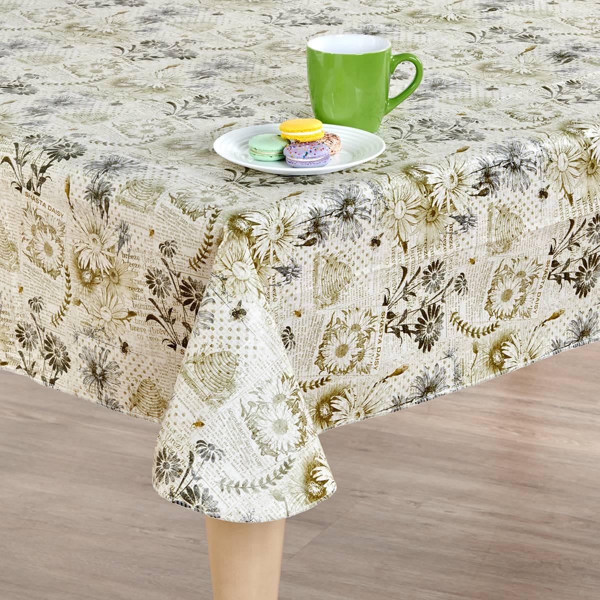 Click here for Willow & Hem Garden Almanac Print Vinyl Tablecloth prices