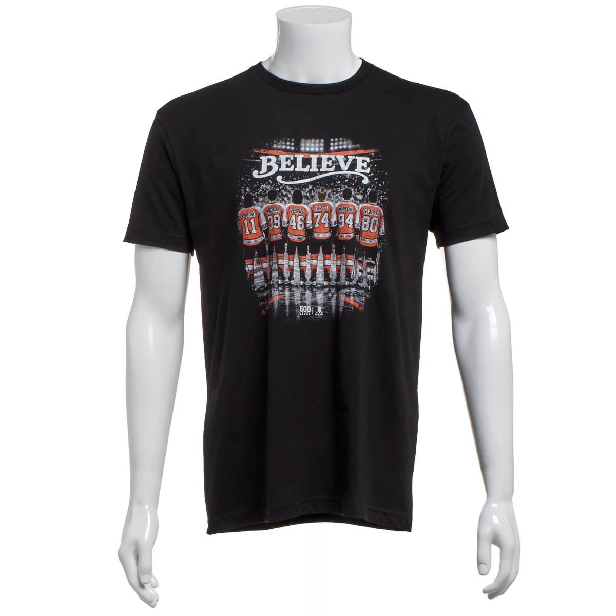Click here for Mens NHLPA Philadelphia Flyers Believe Short Sleev... prices