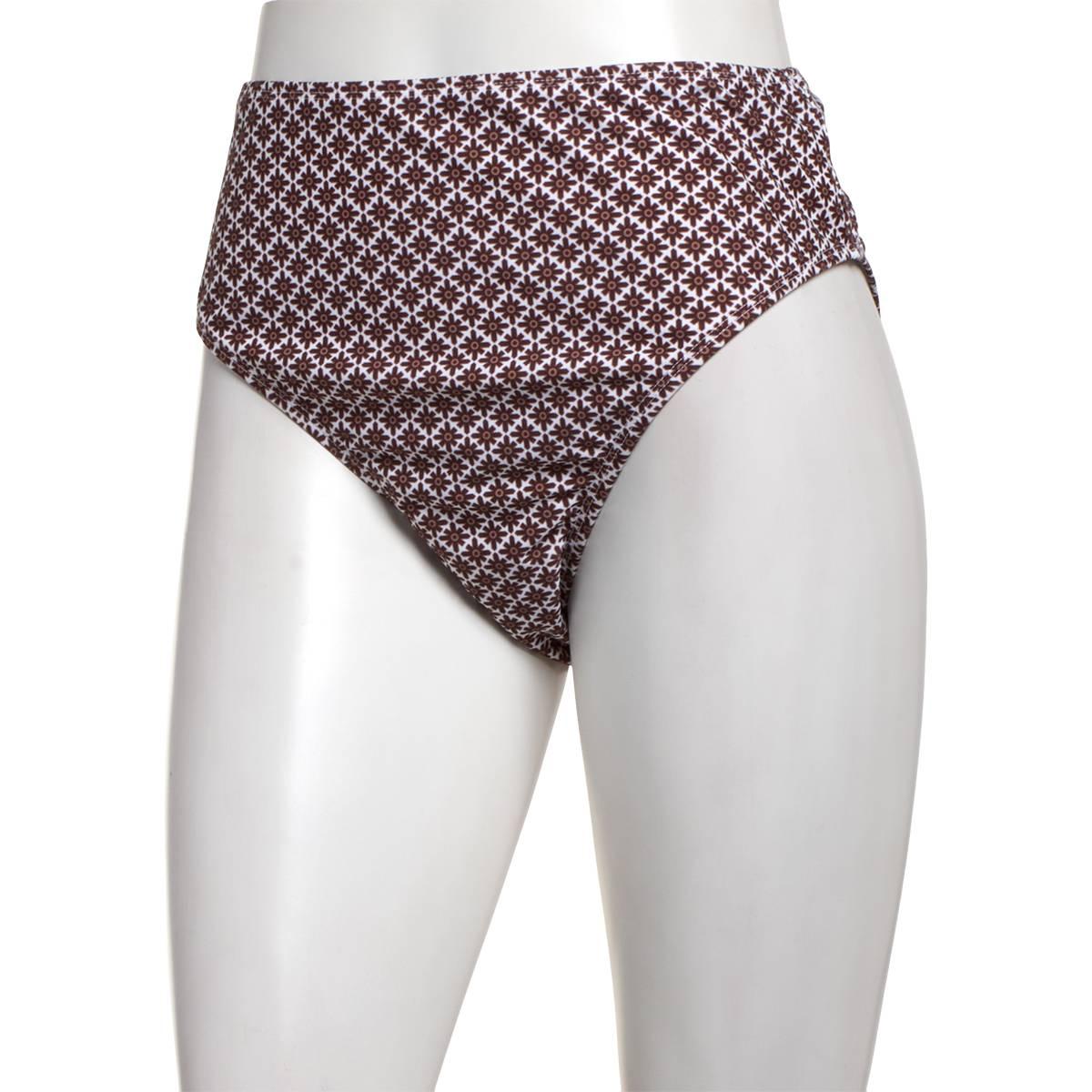 Click here for Womens Cupshe Geometric High Waist Swim Bottoms prices