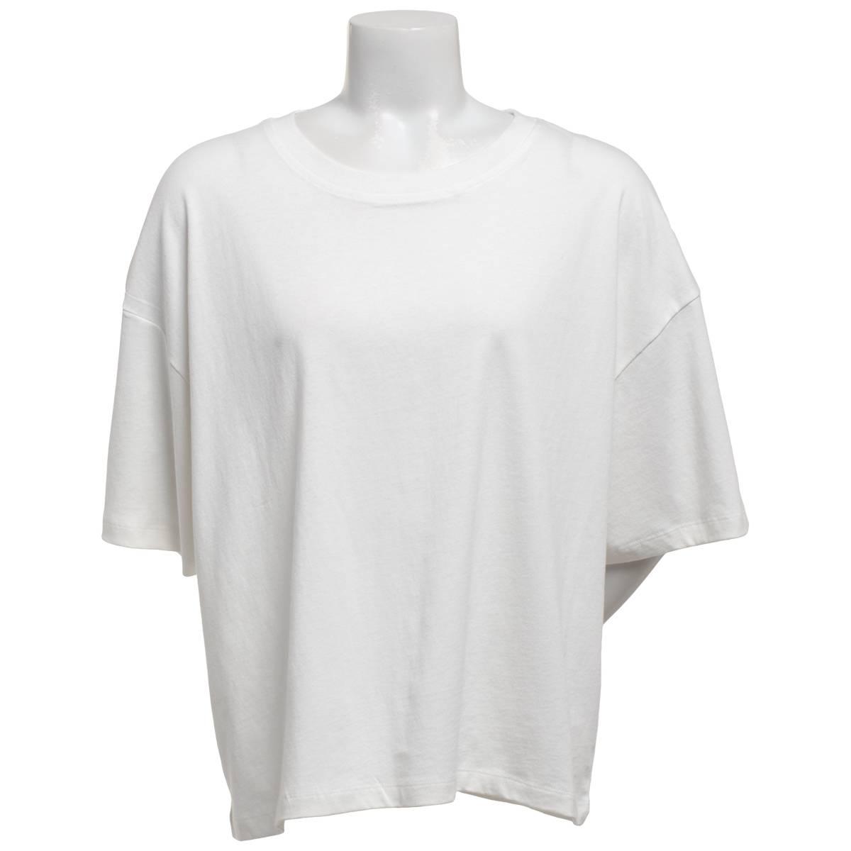 Click here for Juniors Hunter & Brown Influencer Boxy Crew Neck T... prices