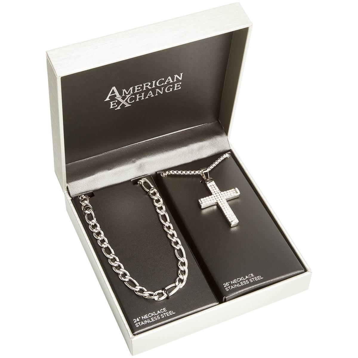 Click here for Mens Gentlemens Classics(tm) Stainless Cross 2pc.... prices