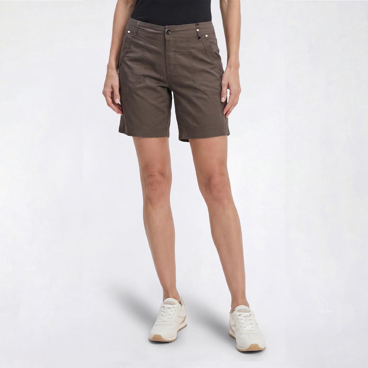 Click here for Womens da-sh Daniela Solid Shorts prices