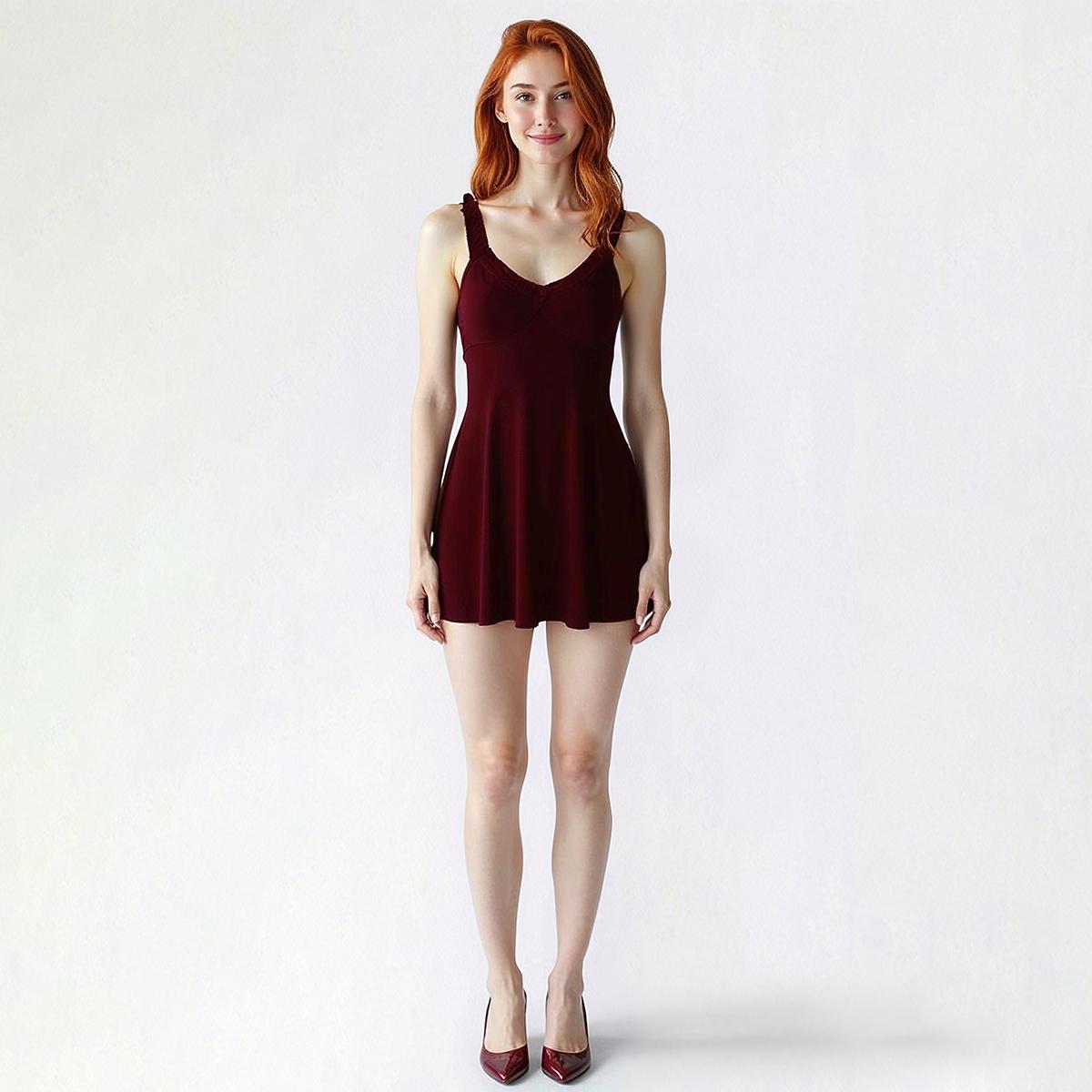 Juniors Madden Girl Pucker Knit A-Line Mini Dress