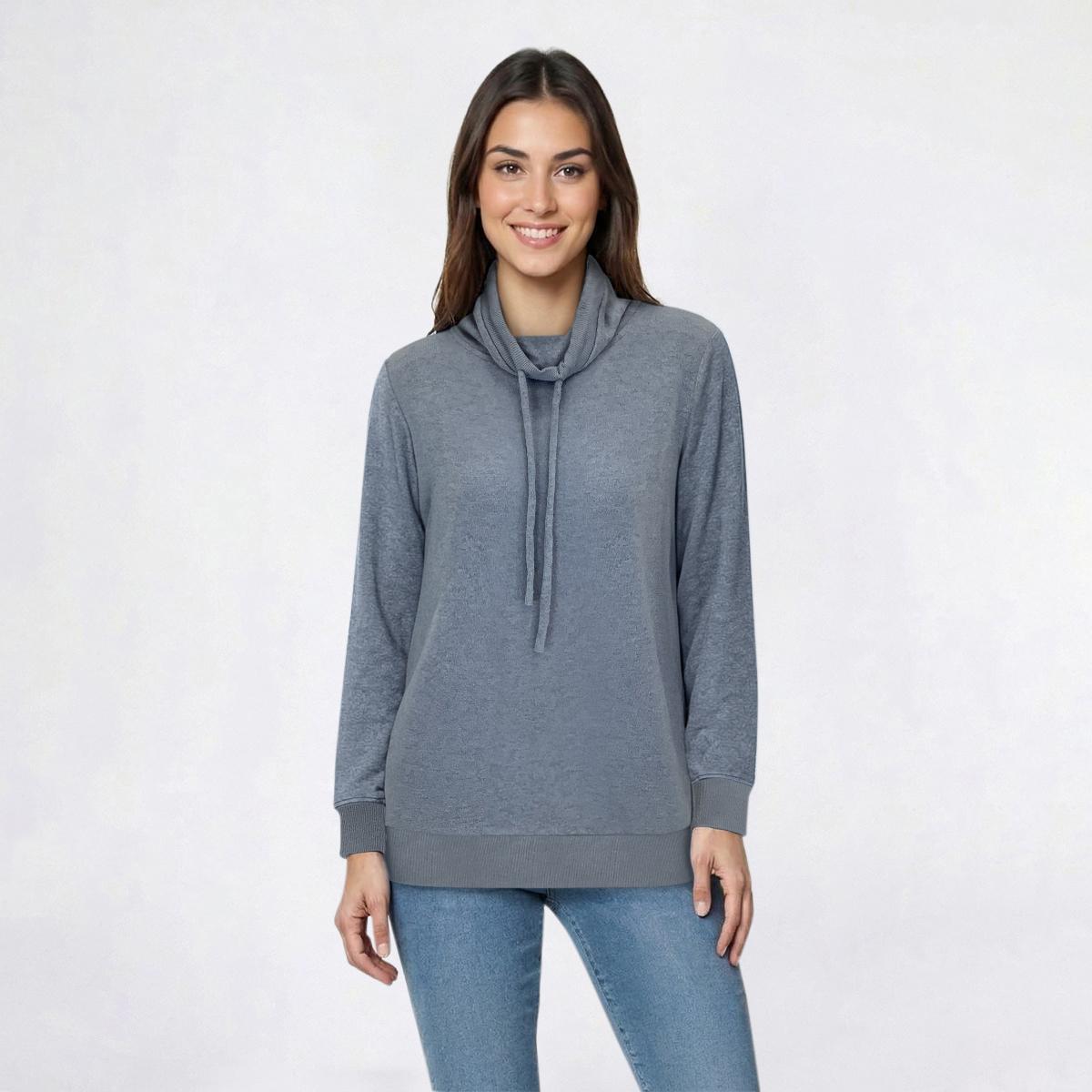 Click here for Womens Architect(R) Long Sleeve Funnel Neck Hacci... prices