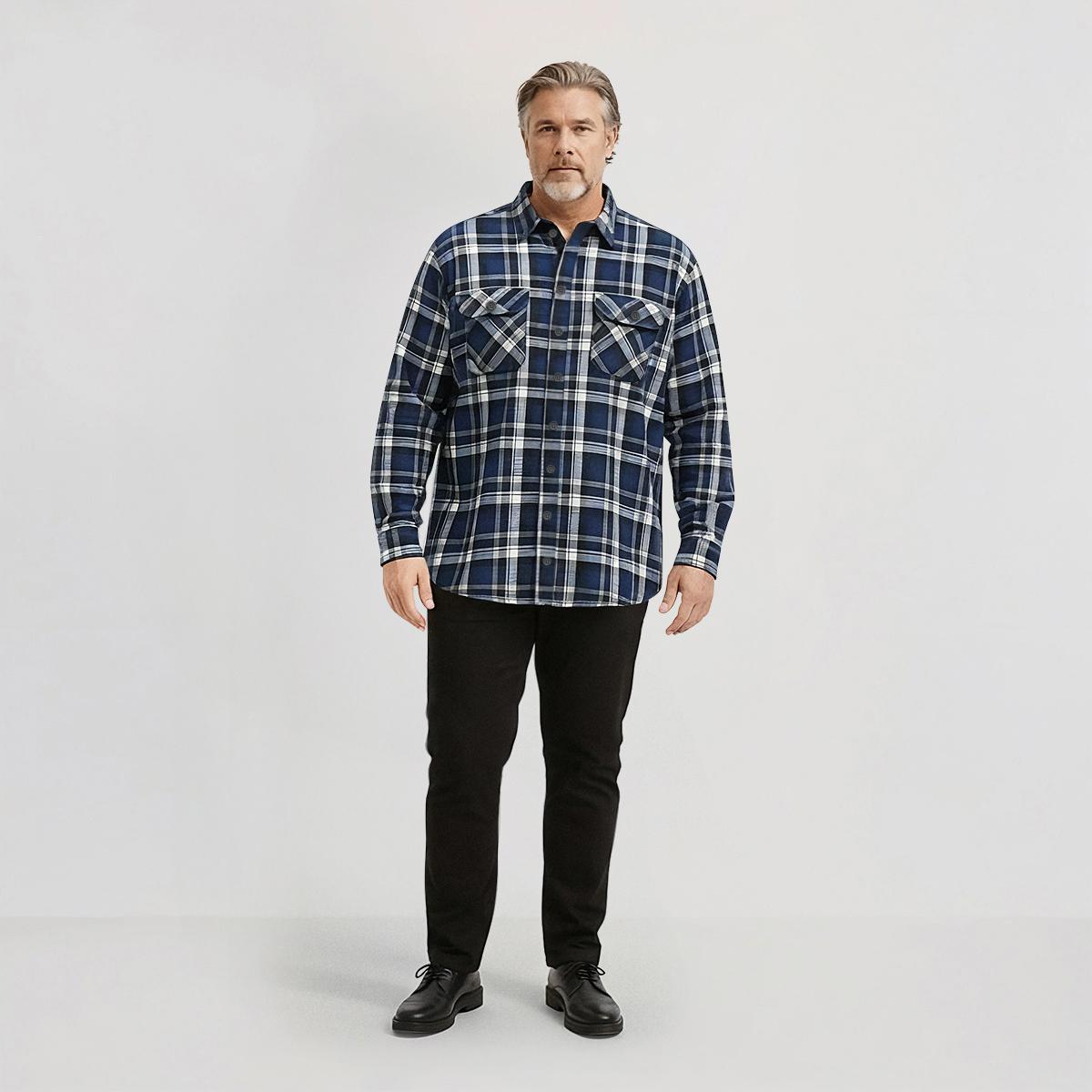 Click here for Mens Big & Tall FiveBrother(R) Long Sleeve Flannel... prices