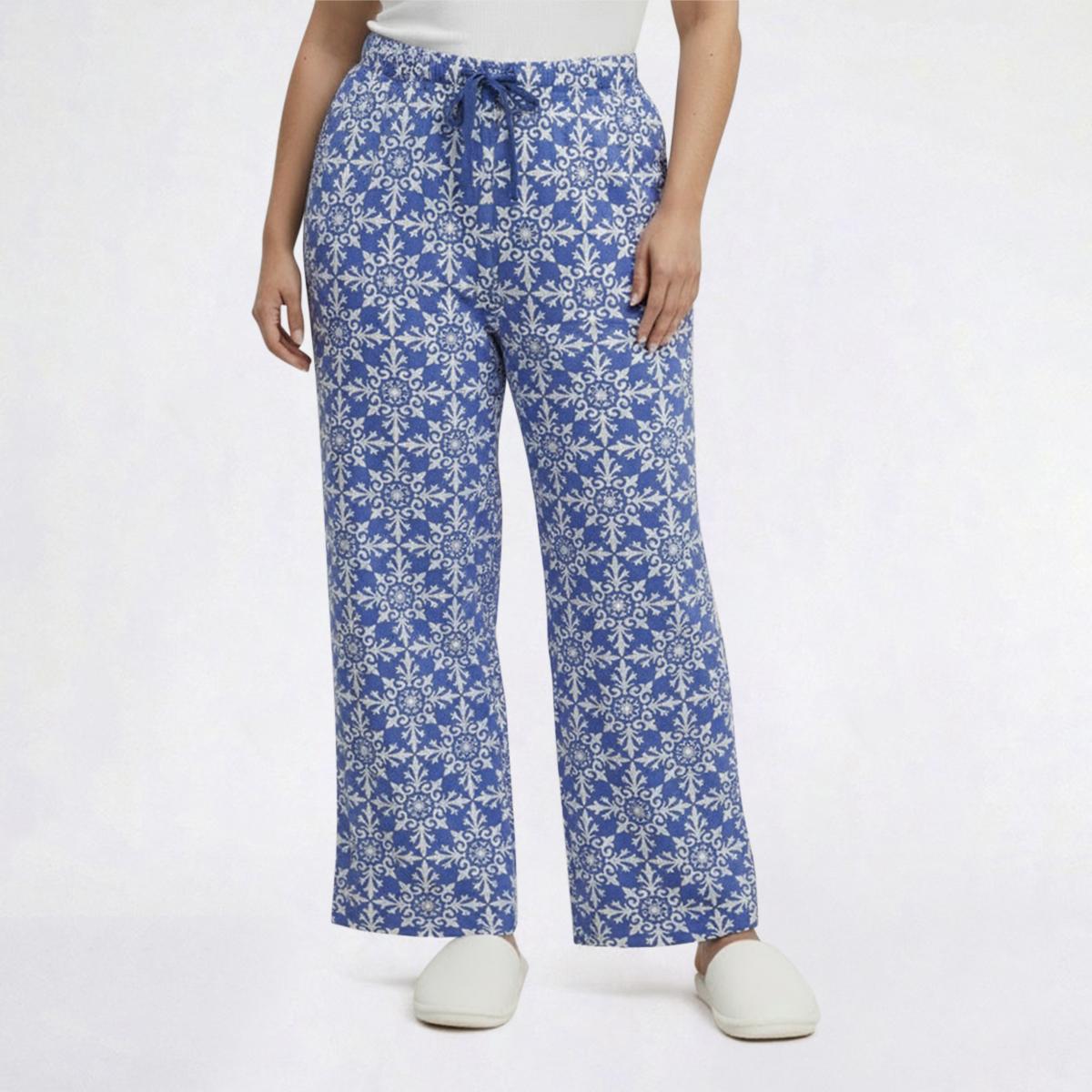 Click here for Plus Size Muk Luks(R) Paper Cut-Outs Silky Velour... prices