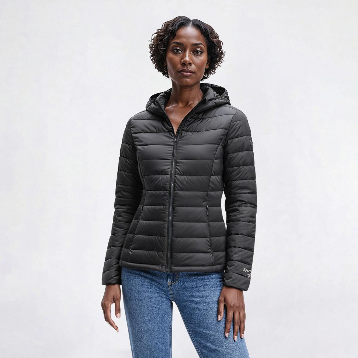 Click here for Womens Reebok Short Packable Jacket with Hood prices
