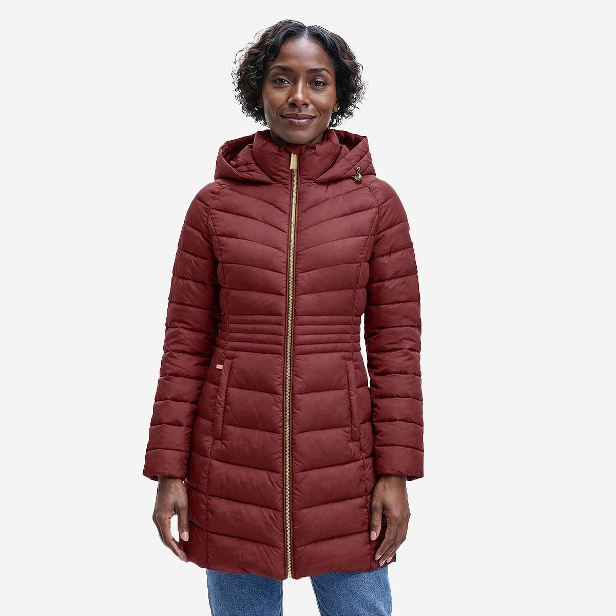 Click here for Womens Michael Kors Packable Puffer Jacket with Ho... prices