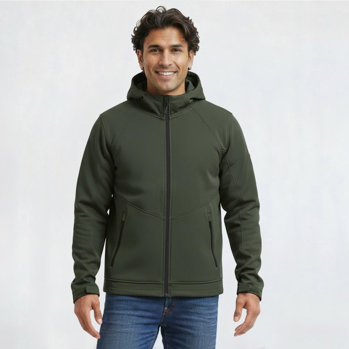 Click here for Mens Spyder Hooded Soft Shell Jacket prices
