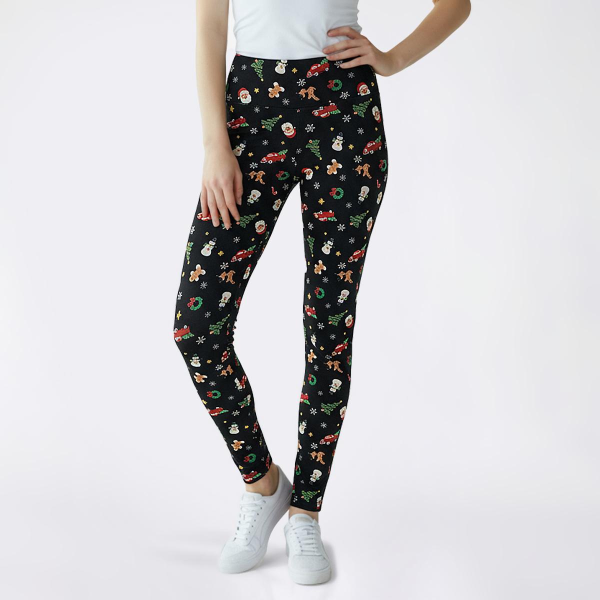 Click here for Juniors Derek Heart Christmas High Rise Leggings prices
