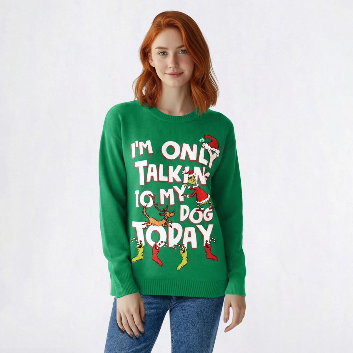 Click here for Juniors Hybrid Promotions Grinch with Dog Oversize... prices