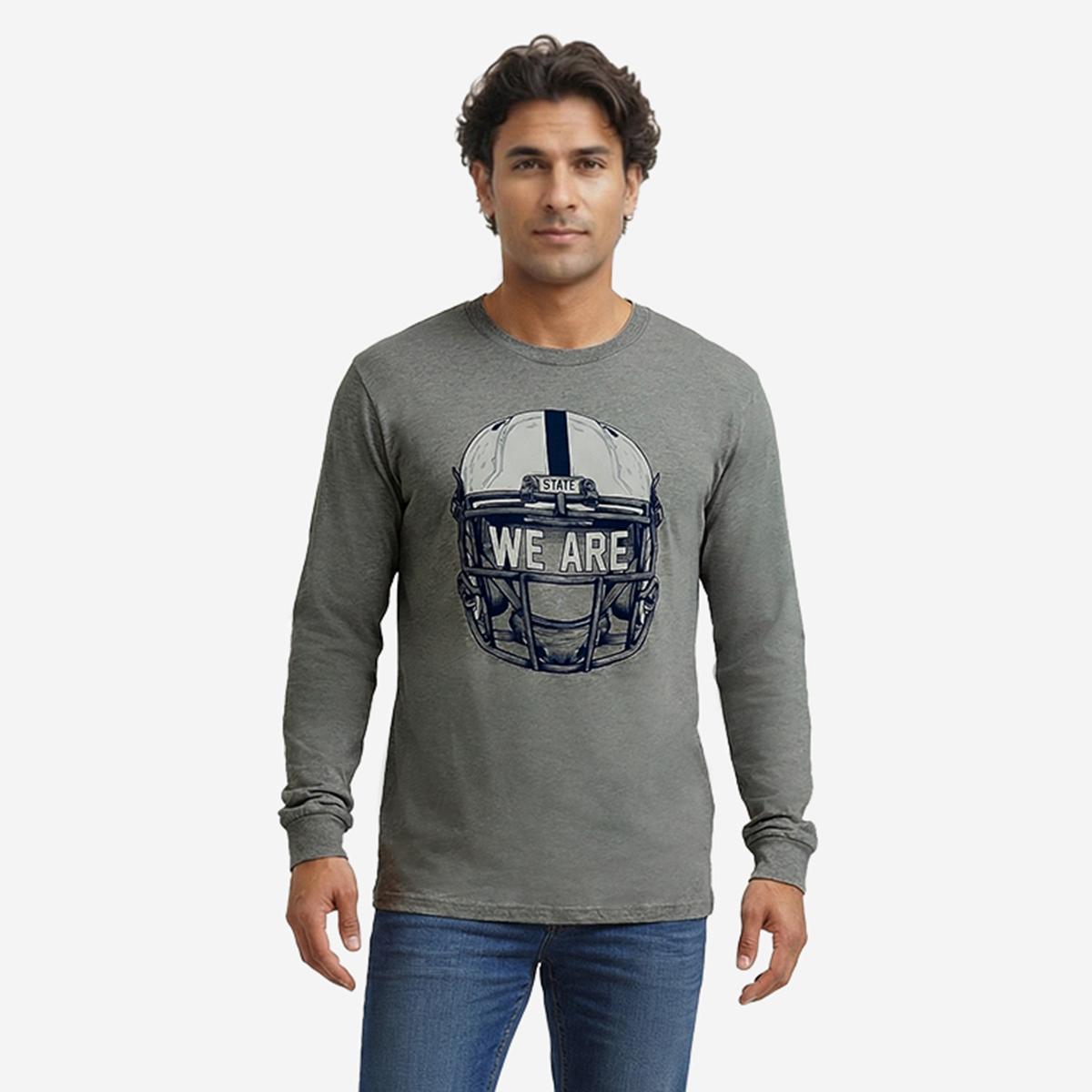 Click here for Mens Tailgate State Helmet Long Sleeve Tee prices