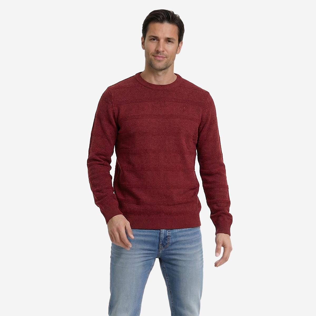 Click here for Mens Chaps Solid Textured Crew Sweater prices