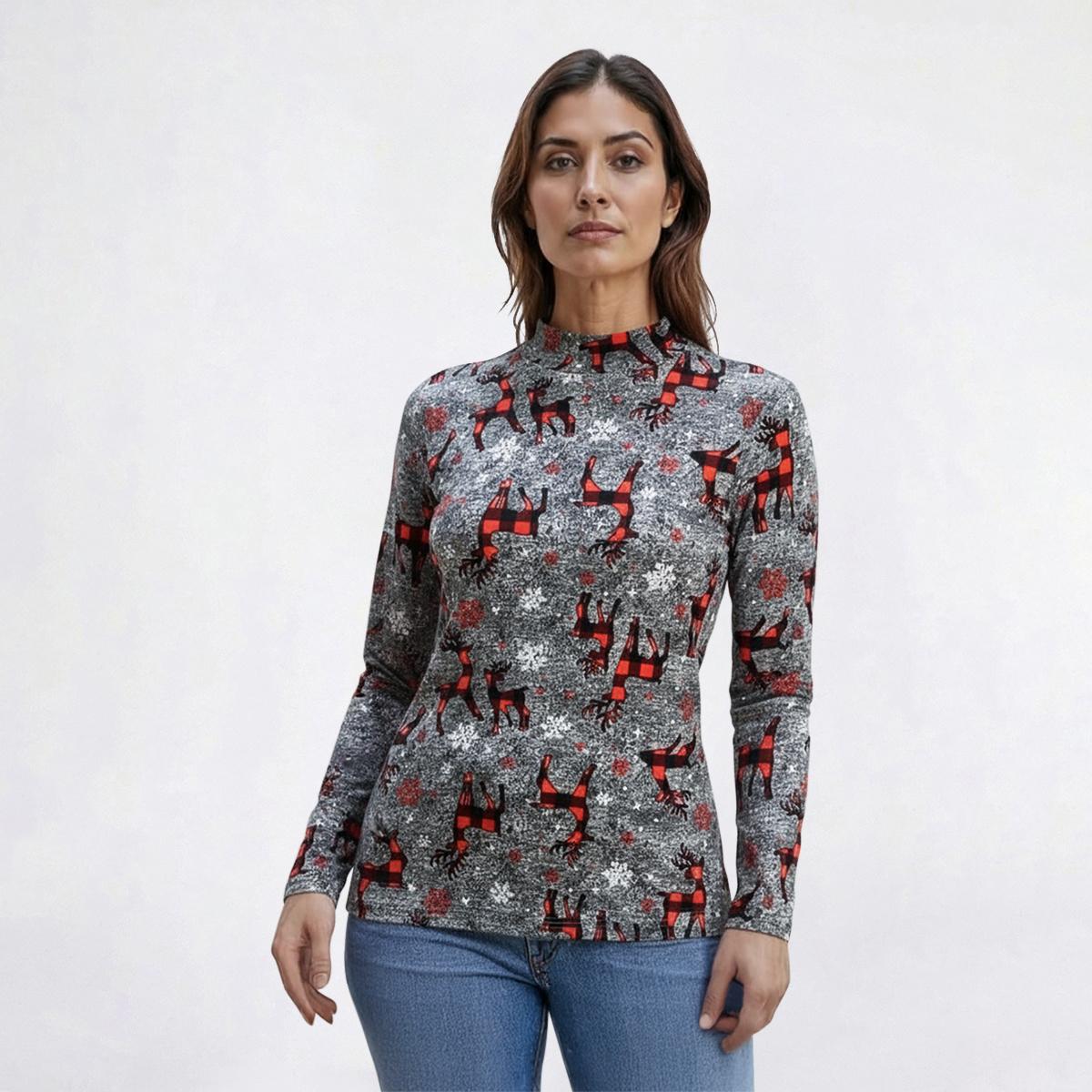 Click here for Women Runway Ready Christmas Reindeer & Snowflake... prices