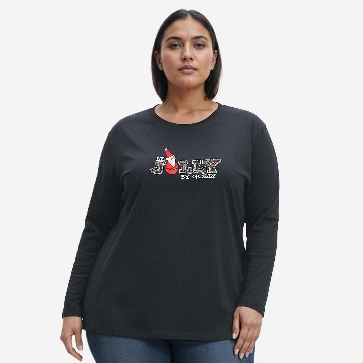 Click here for Plus Size MCCC Sportswear Long Sleeve Jolly Holida... prices