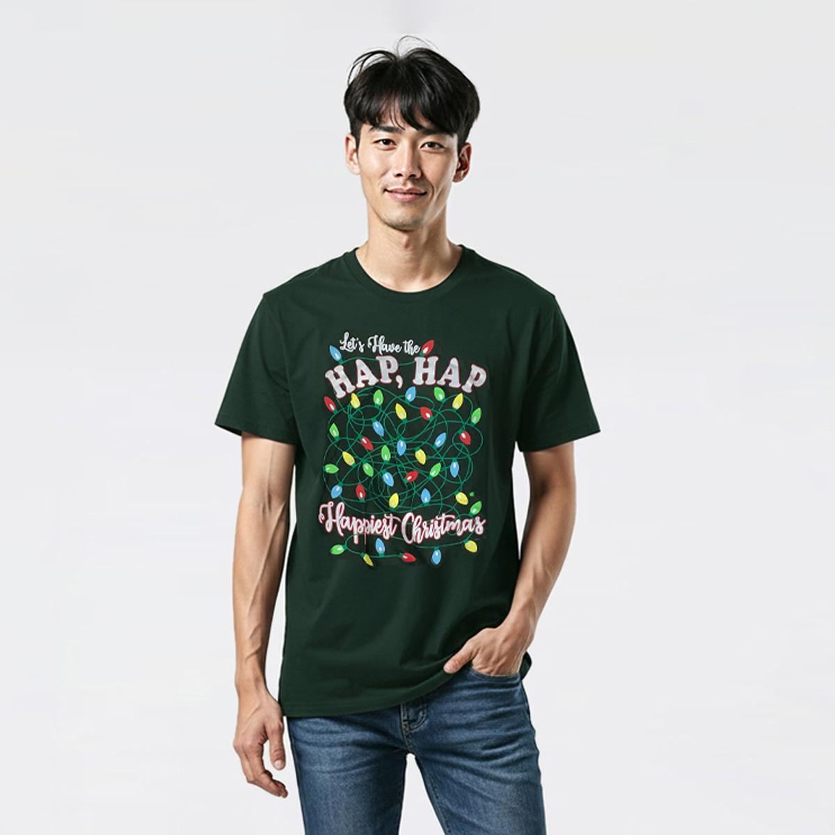 Click here for Young Mens Hap Hap Happiest Short Sleeve Graphic T... prices