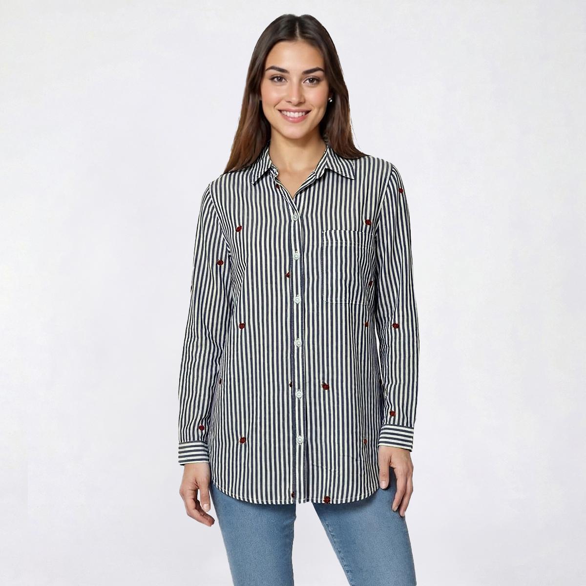 Click here for Womens beachlunchlounge Kaylee Embroidery Ladybug... prices