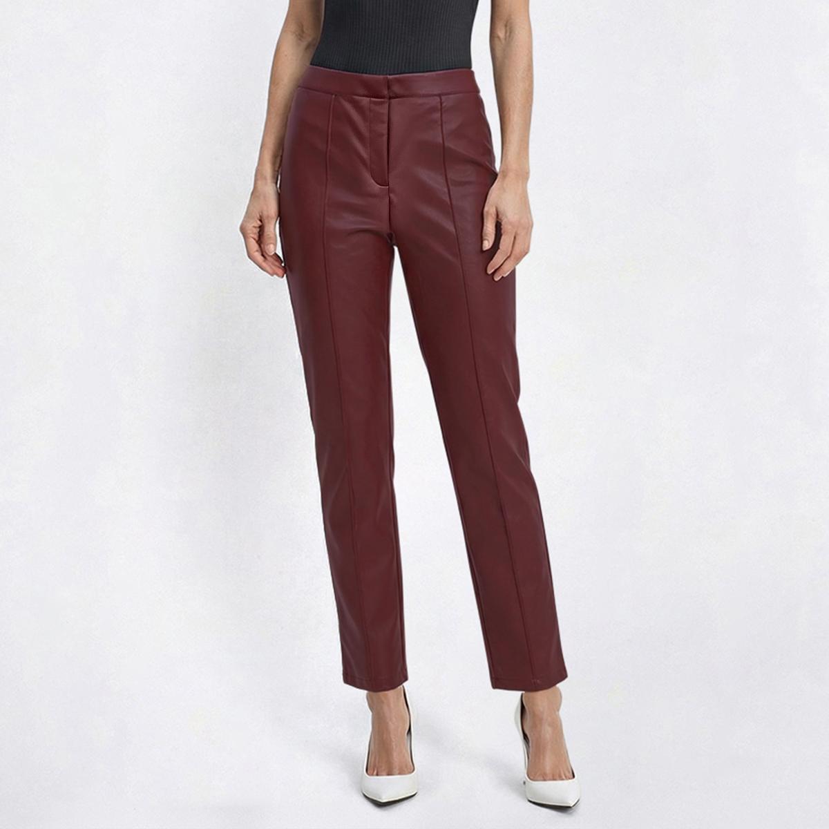 Click here for Womens Nanette Lepore Pleather Straight Leg Dress... prices