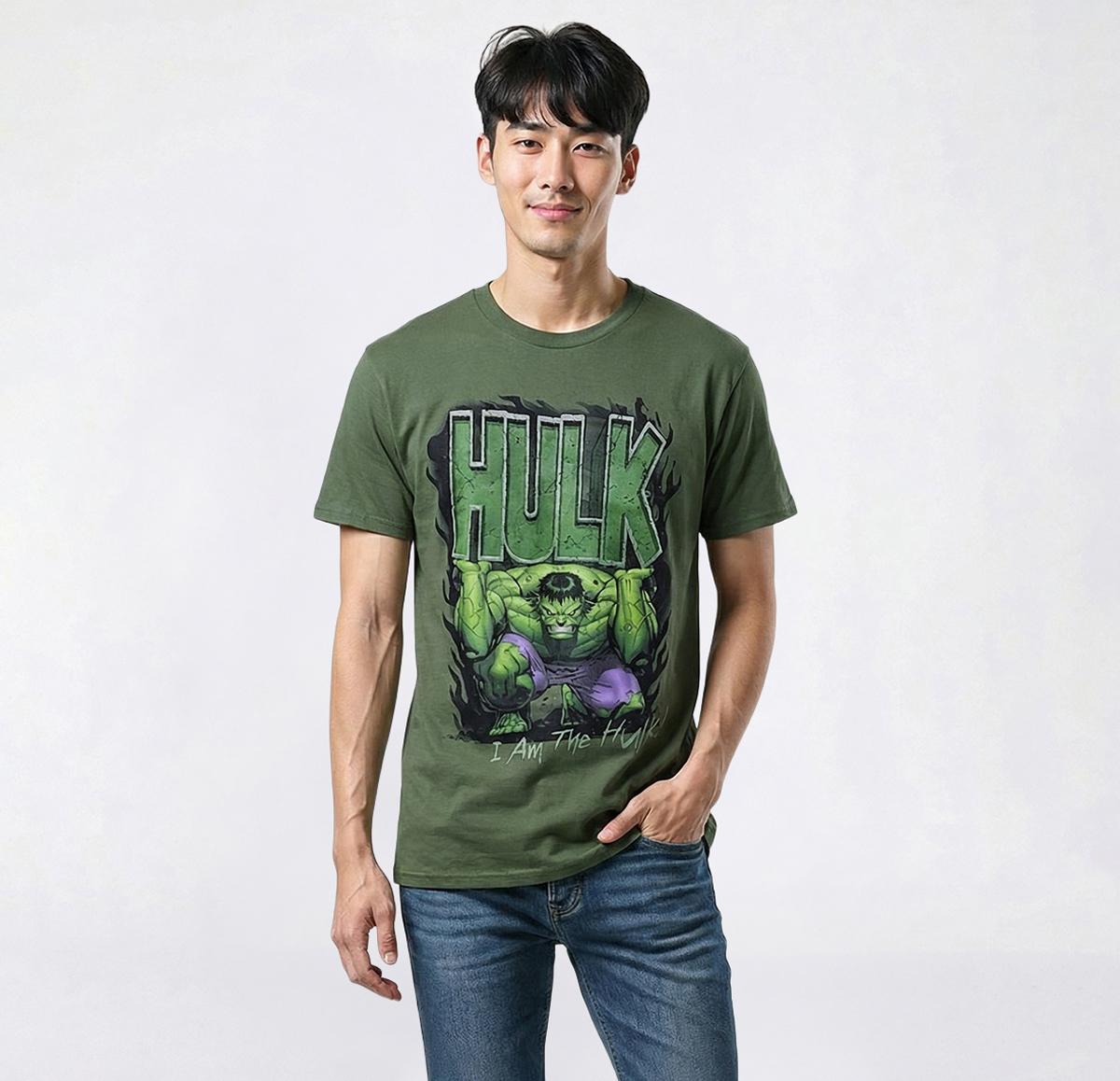 Click here for Young Mens Marvel I Am The Hulk Short Sleeve Graph... prices