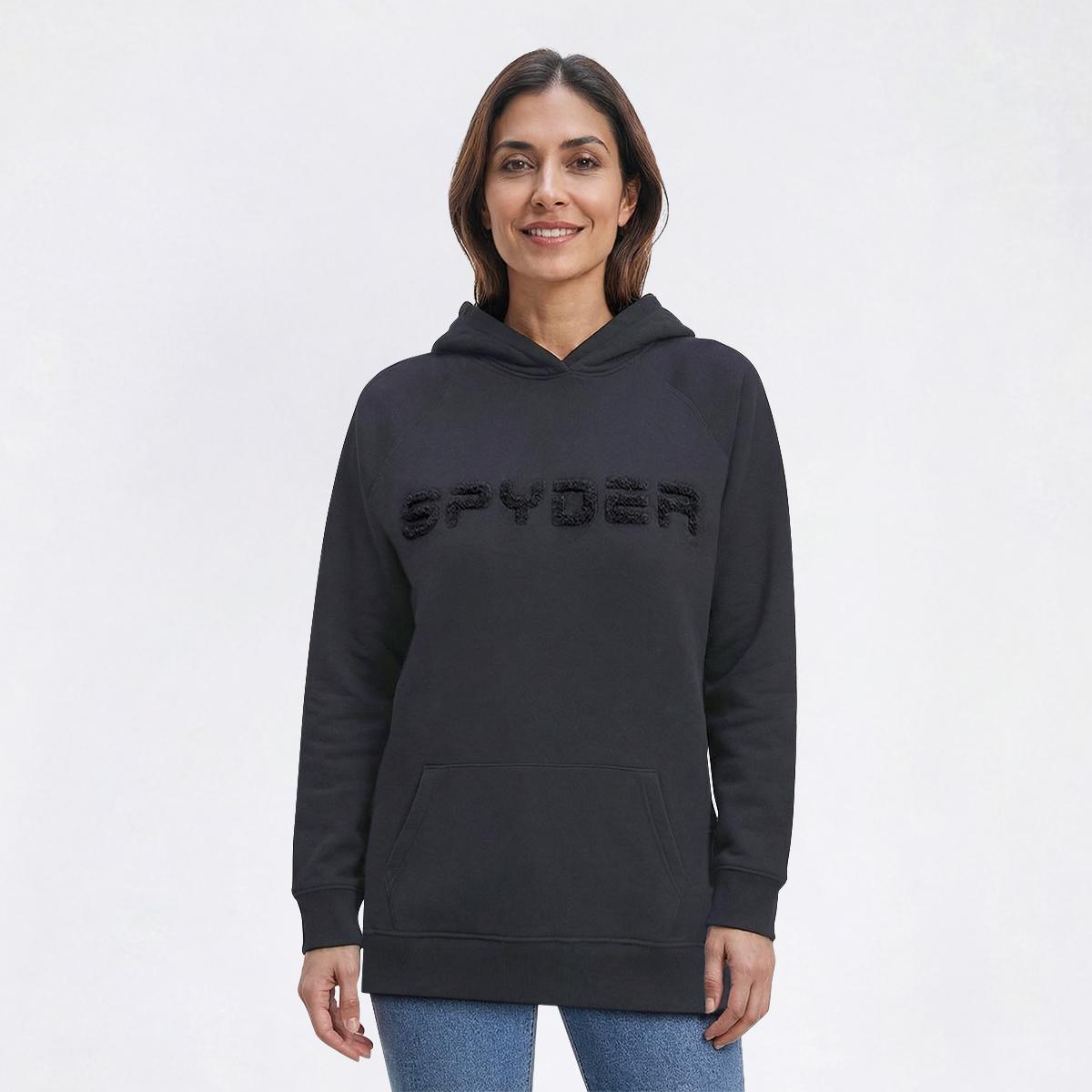 Click here for Womens Spyder Fleece Chenille Logo Hoodie prices