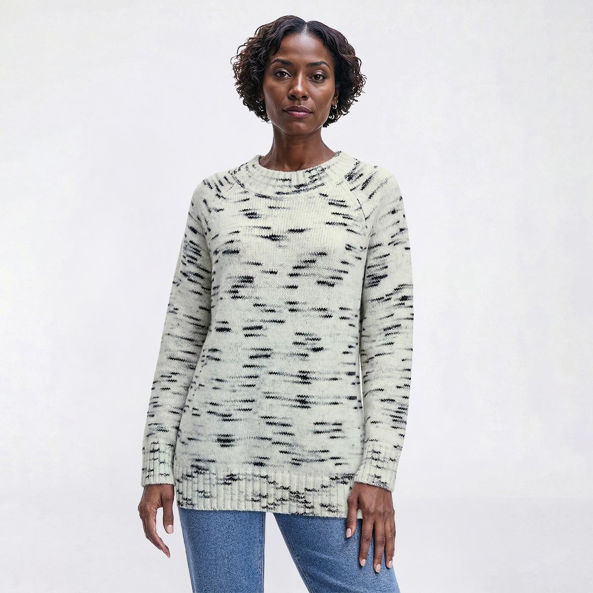 Click here for Womens Architect(R) Long Sleeve Space Dye Sweater prices