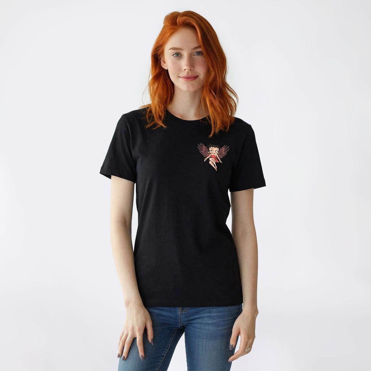 Click here for Juniors C-Life Betty Boop Attitude Short Sleeve Gr... prices