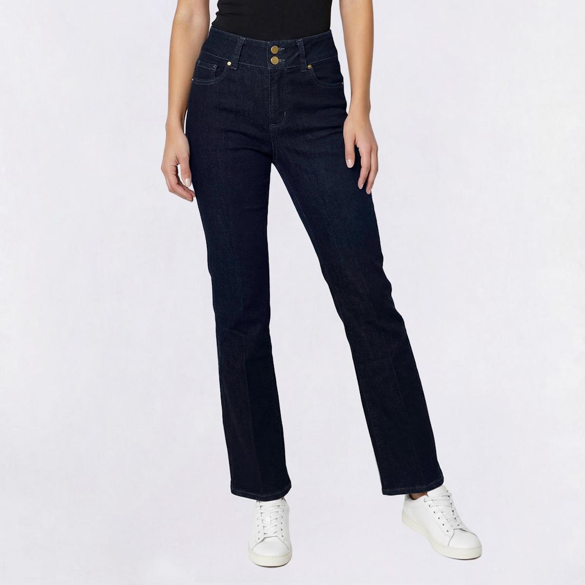 Click here for Womens d. jeans(R) Double Button Straight Leg Boot... prices