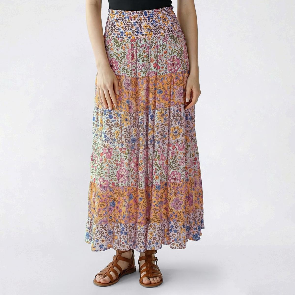 Click here for Juniors Angie Tier Maxi Skirt prices