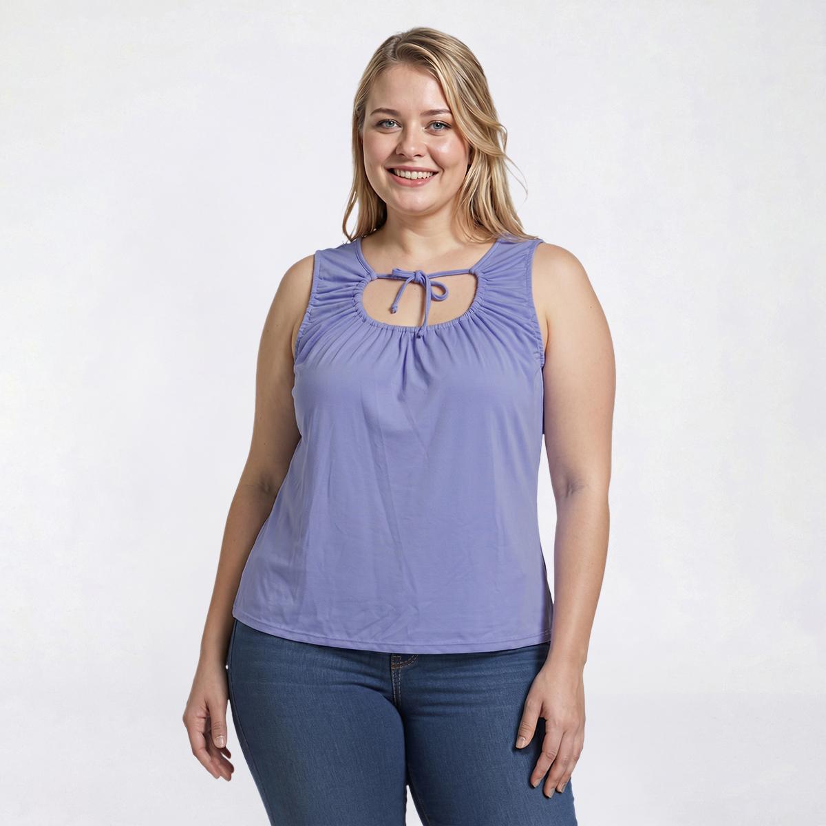Click here for Juniors Plus Eye Candy Tank Top with Drawstring prices
