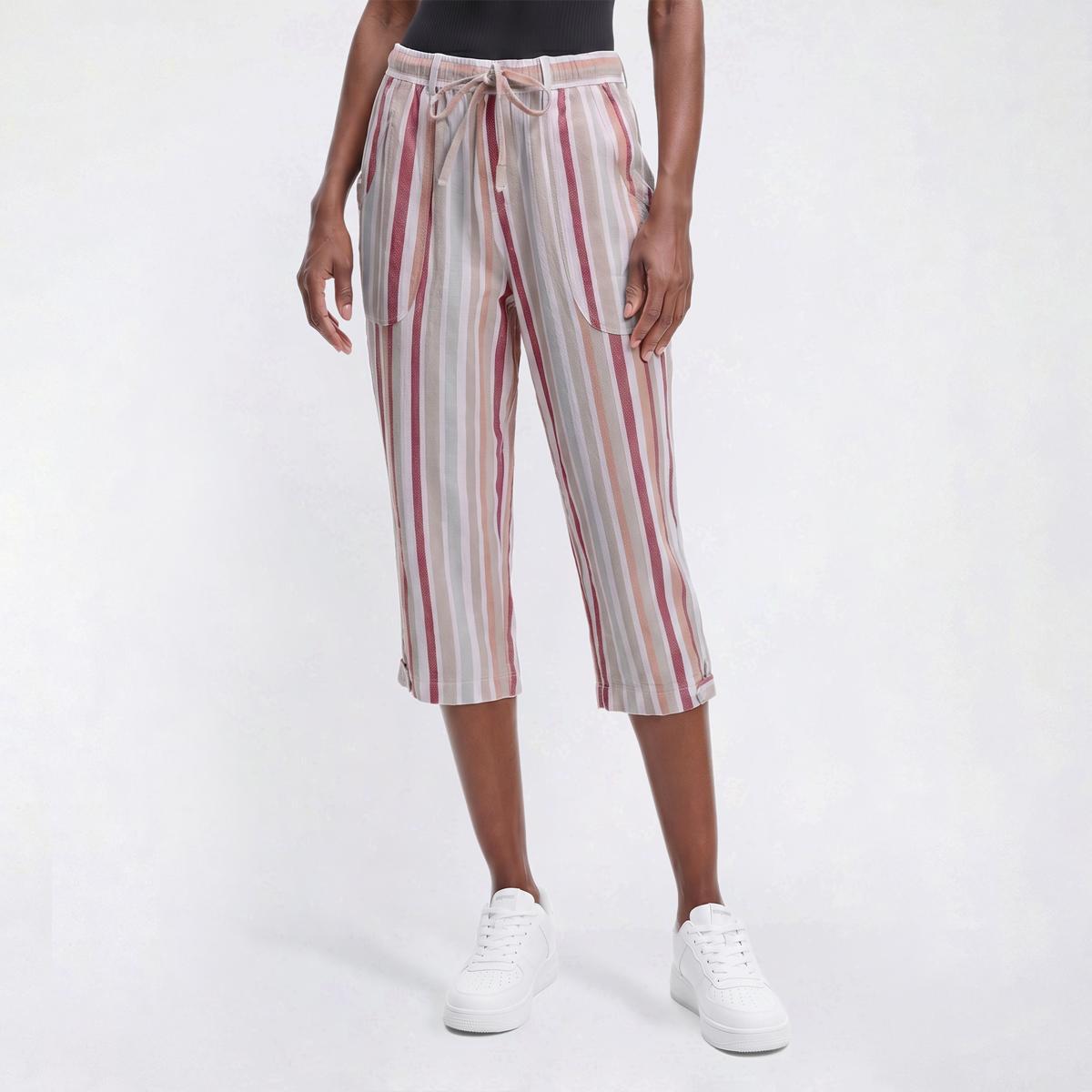 Click here for Womens Erika Blair Stripe Capris prices