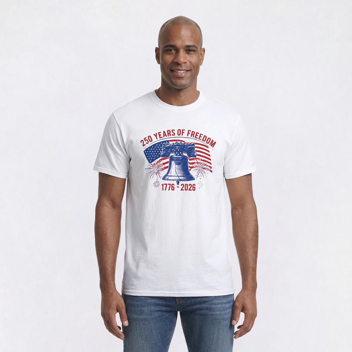 Click here for Mens Home of the Brave 250 Liberty Bell Freedom Gr... prices