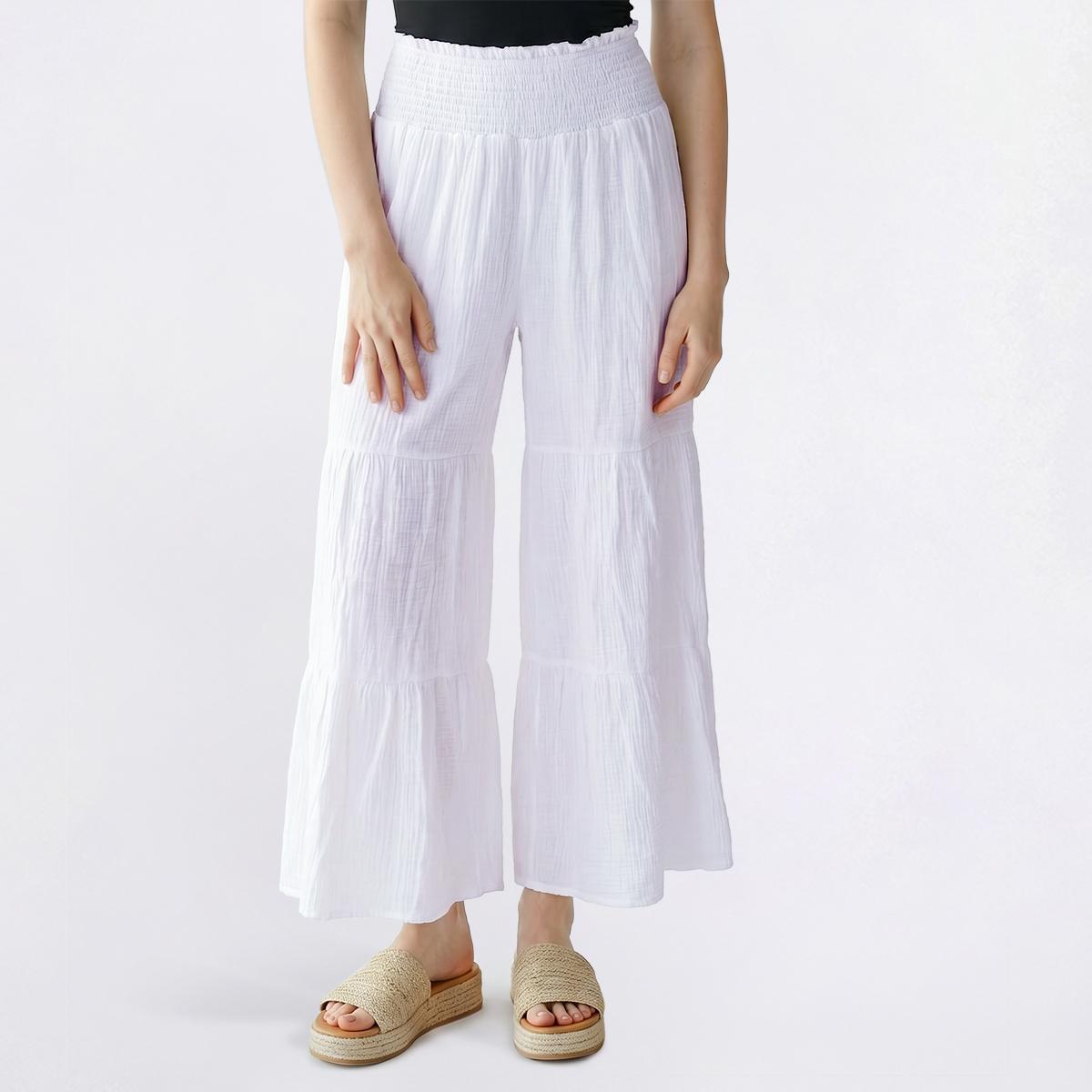 Click here for Juniors Jolie & Joy Bubble Gauze Tier Smock Waist... prices