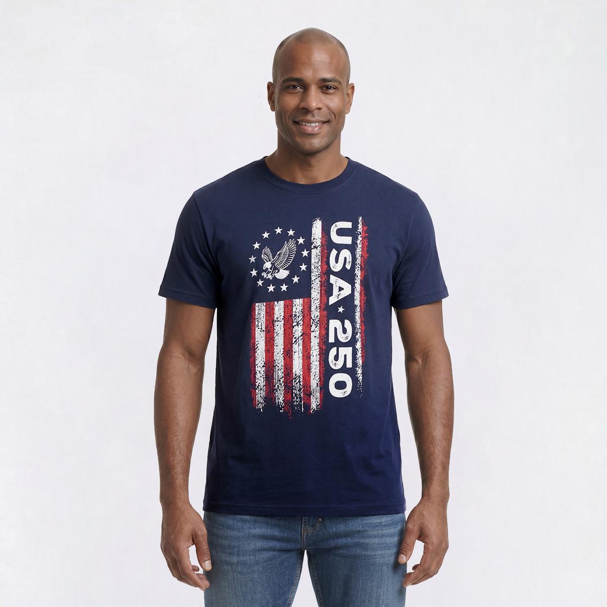 Click here for Mens Home of the Brave 250 Vertical Eagle Graphic... prices