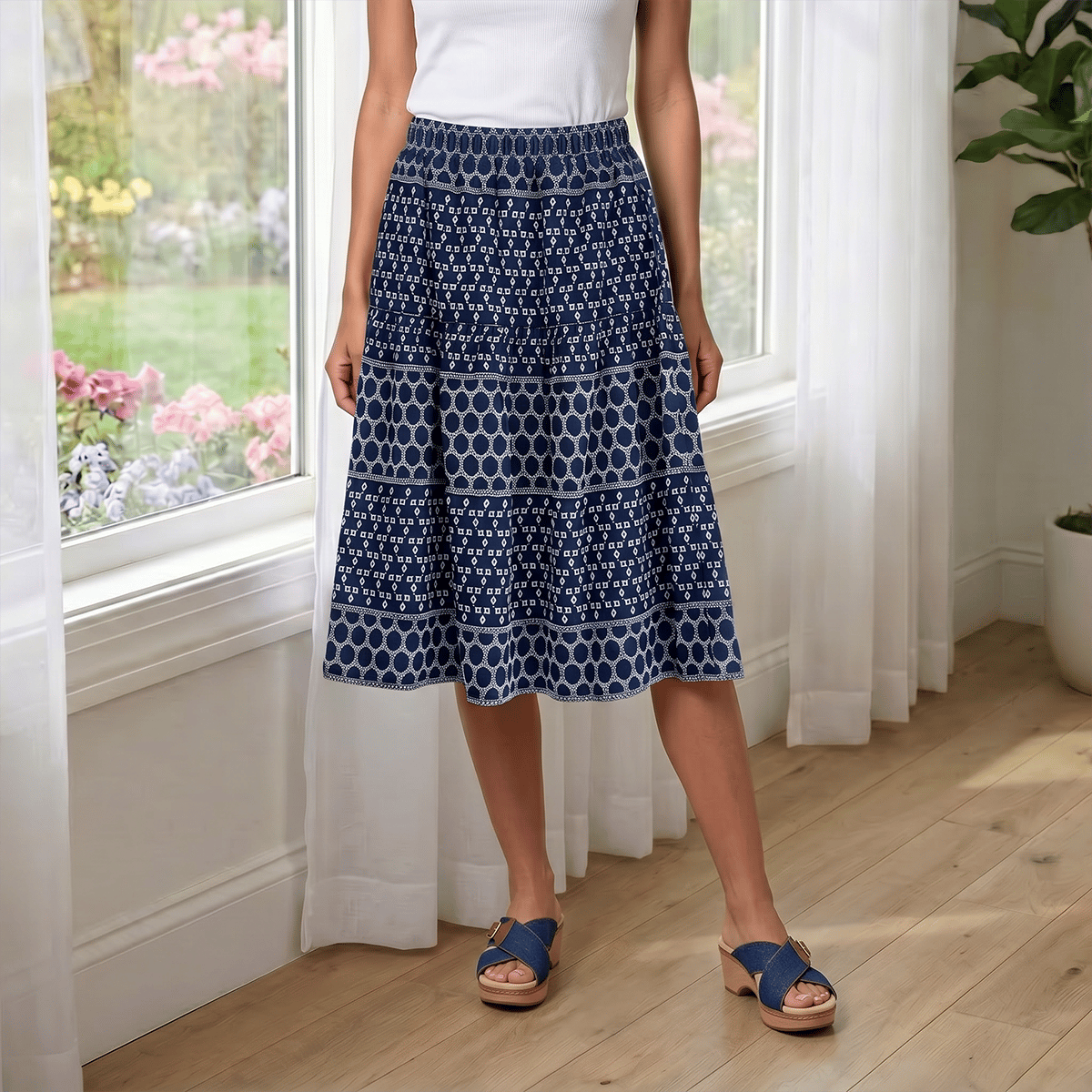 Click here for Womens Nanette Lepore Mixed Geometric Embroidered... prices