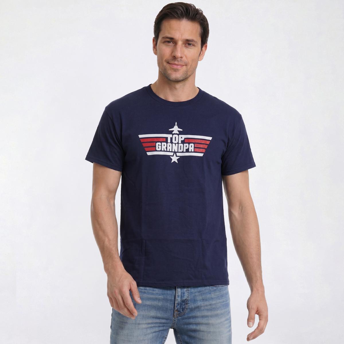 Click here for Mens Top Grandpa Short Sleeve Graphic Tee prices